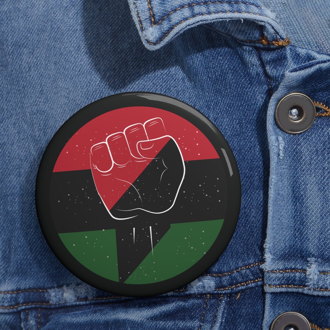 Juneteenth Button Pin, Freeish Pin, Black Power Pinback, Black Lives ...