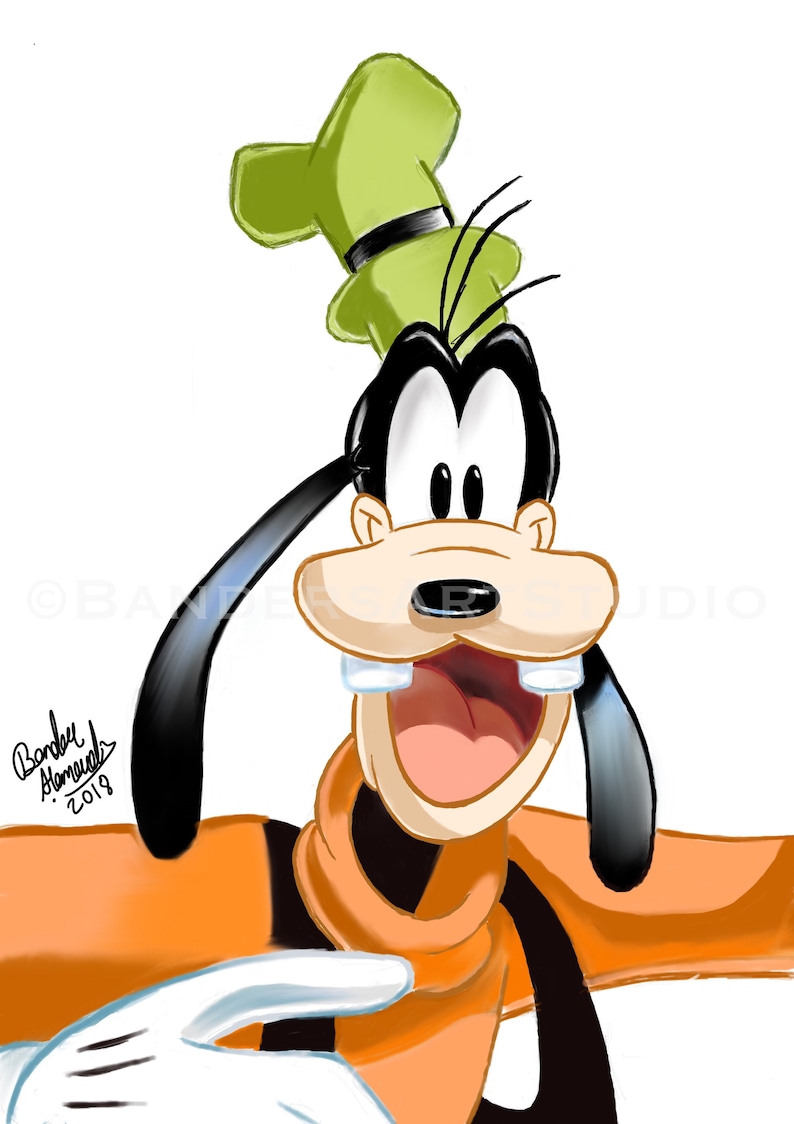 Goofy, Disney, Cartoon, Printable - Etsy