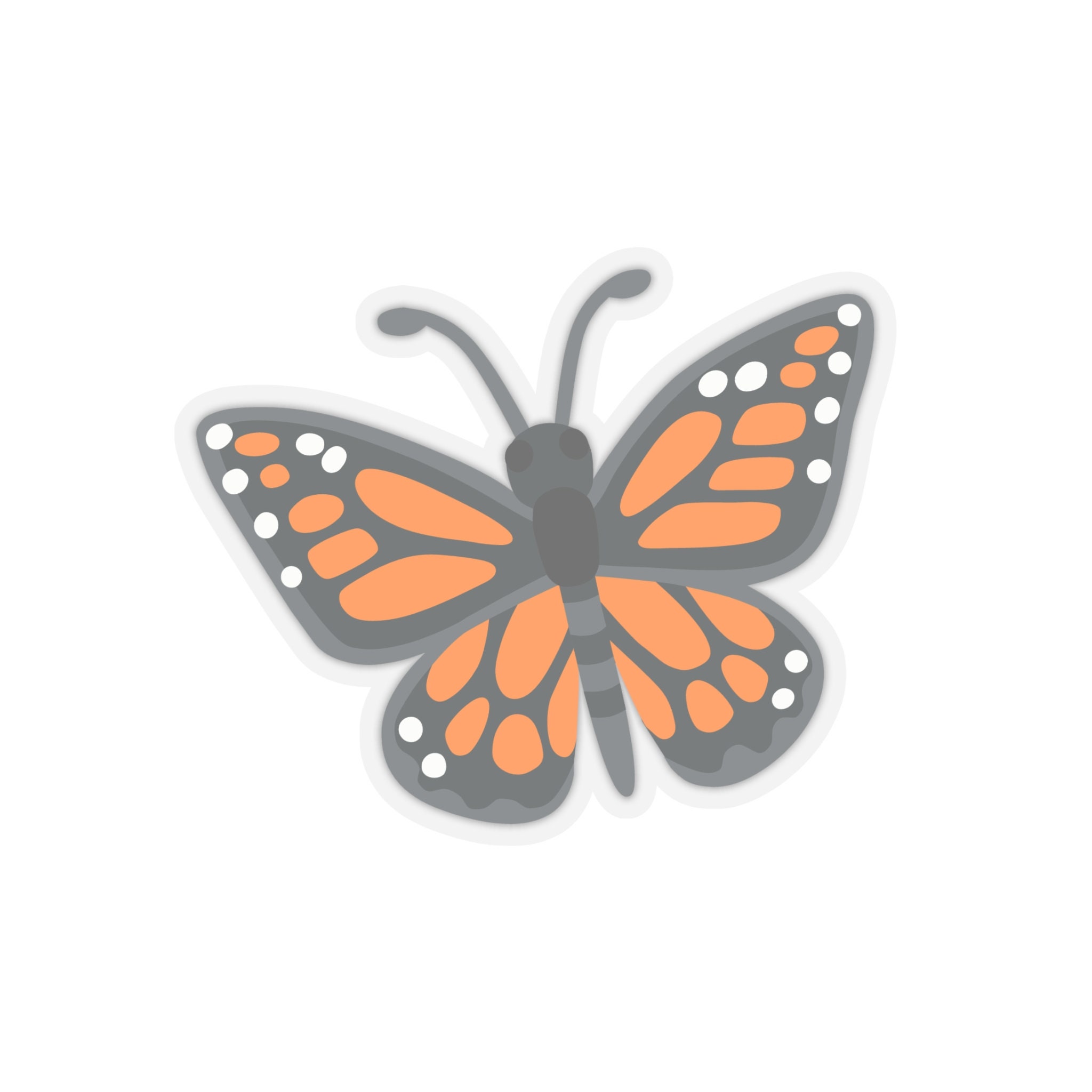 Butterfly Kiss-cut Stickers - Etsy