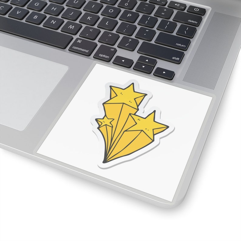 Three Shooting Stars Kiss-cut Stickers - Etsy