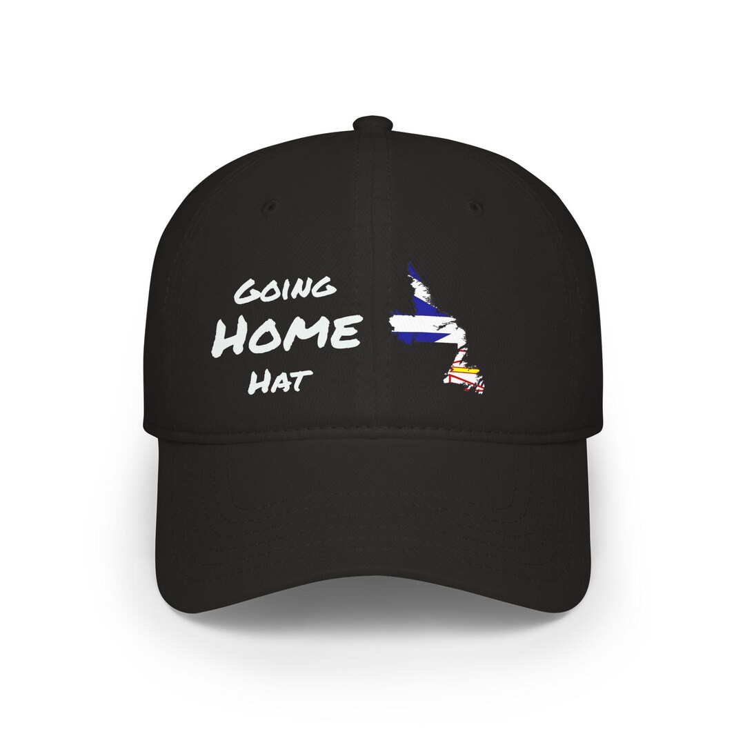 Newfoundland Going Home Hat Low Profile Baseball Cap | Dog Rescue Theme ...