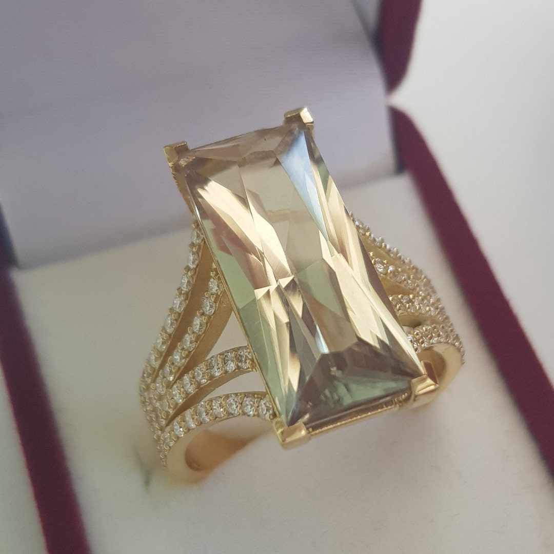 Csarite, Diaspore CERTIFIED RING Color Change - Etsy