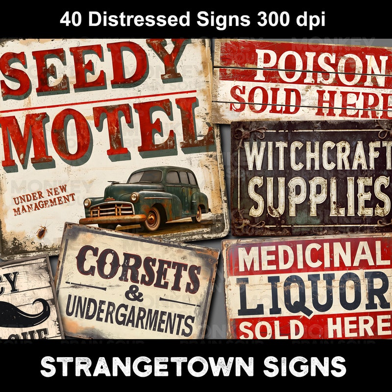 Vintage Signs - Etsy