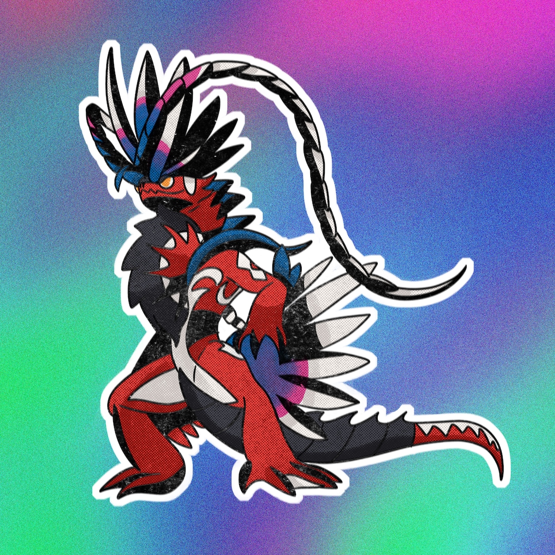 Koraidon Vinyl Sticker - Etsy