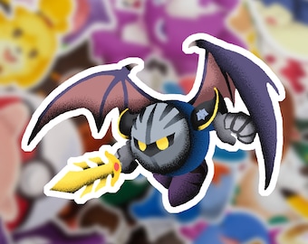 Meta Knight Sticker | Etsy