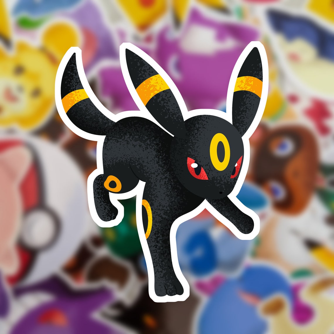 Dark Evolution Vinyl Sticker | Etsy