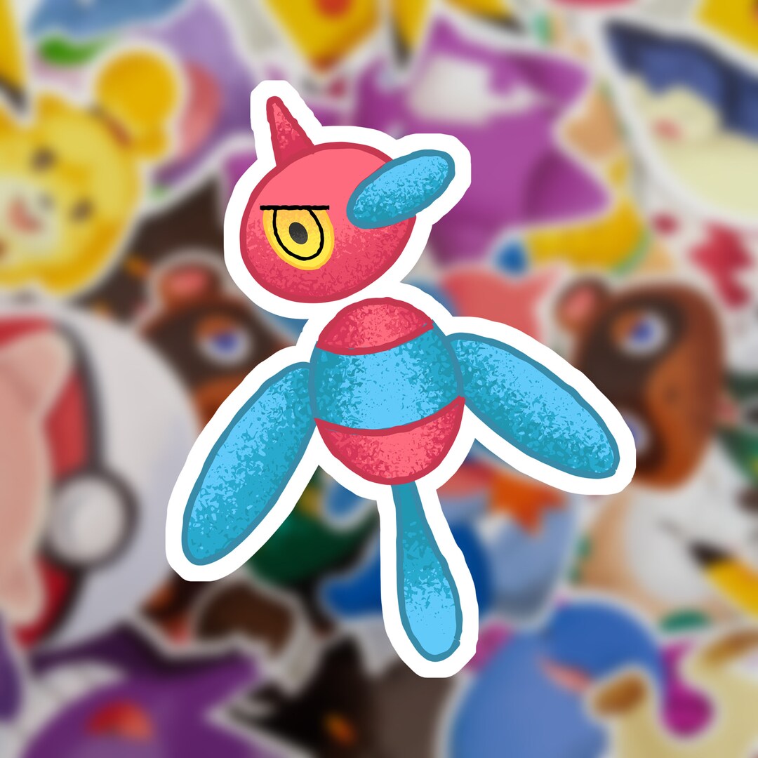 Porygon-z Vinyl Sticker - Etsy
