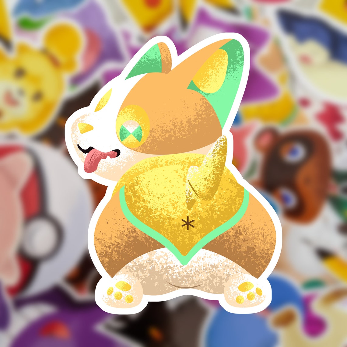 Yamper Vinyl Sticker - Etsy