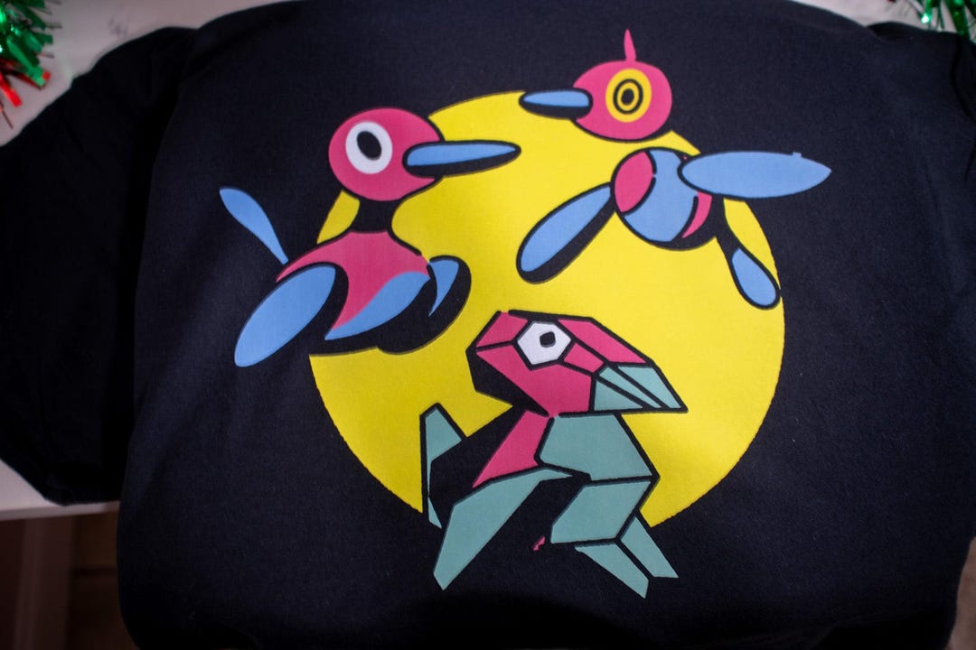 Porygon Family T-shirt - Etsy