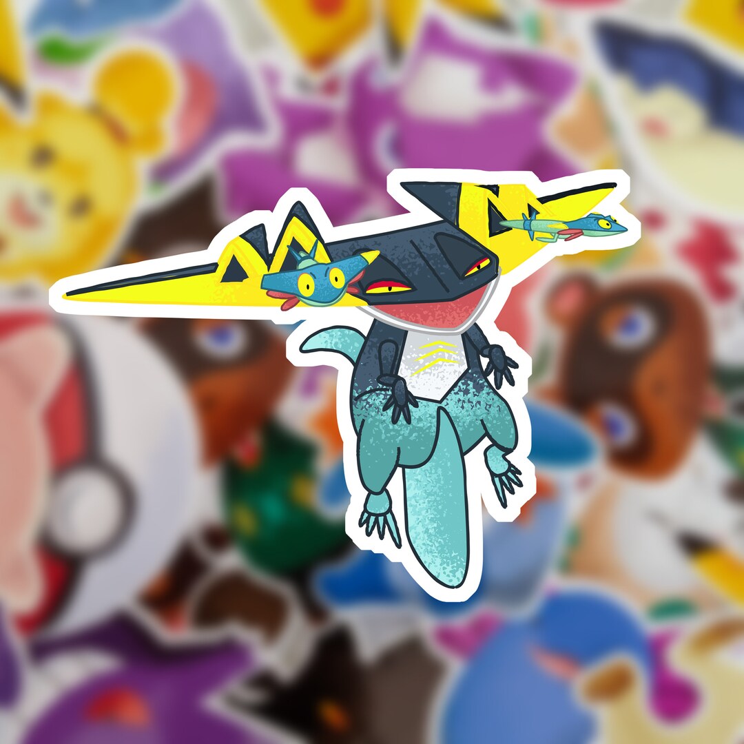 Shiny Dragapult Vinyl Sticker - Etsy
