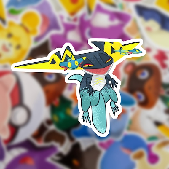 Shiny Dragapult Vinyl Sticker - Etsy