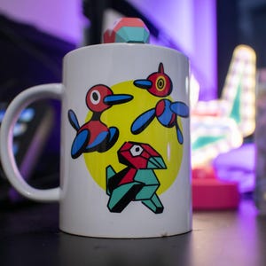 Porygon/shiny Porygon Family Mug - Etsy