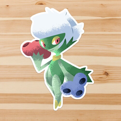 Zacian Vinyl Sticker - Etsy