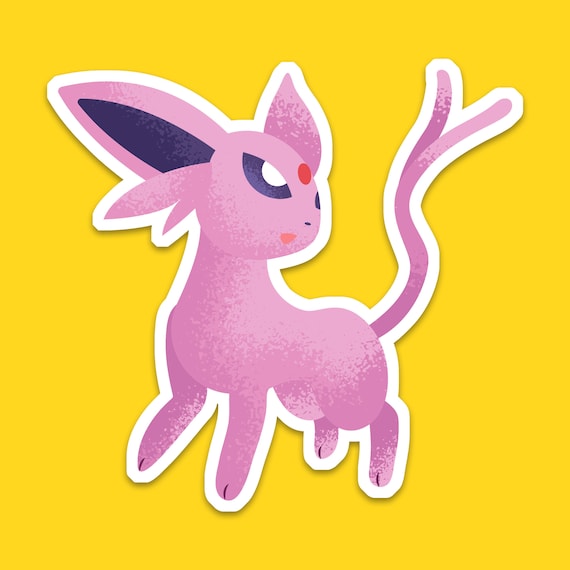 Psychic Fox Evolution Vinyl Sticker - Etsy