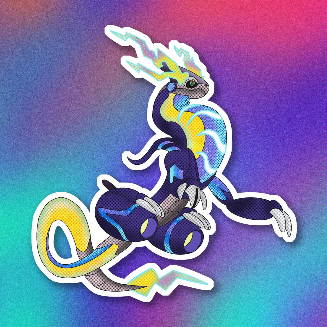 Miraidon Vinyl Sticker - Etsy