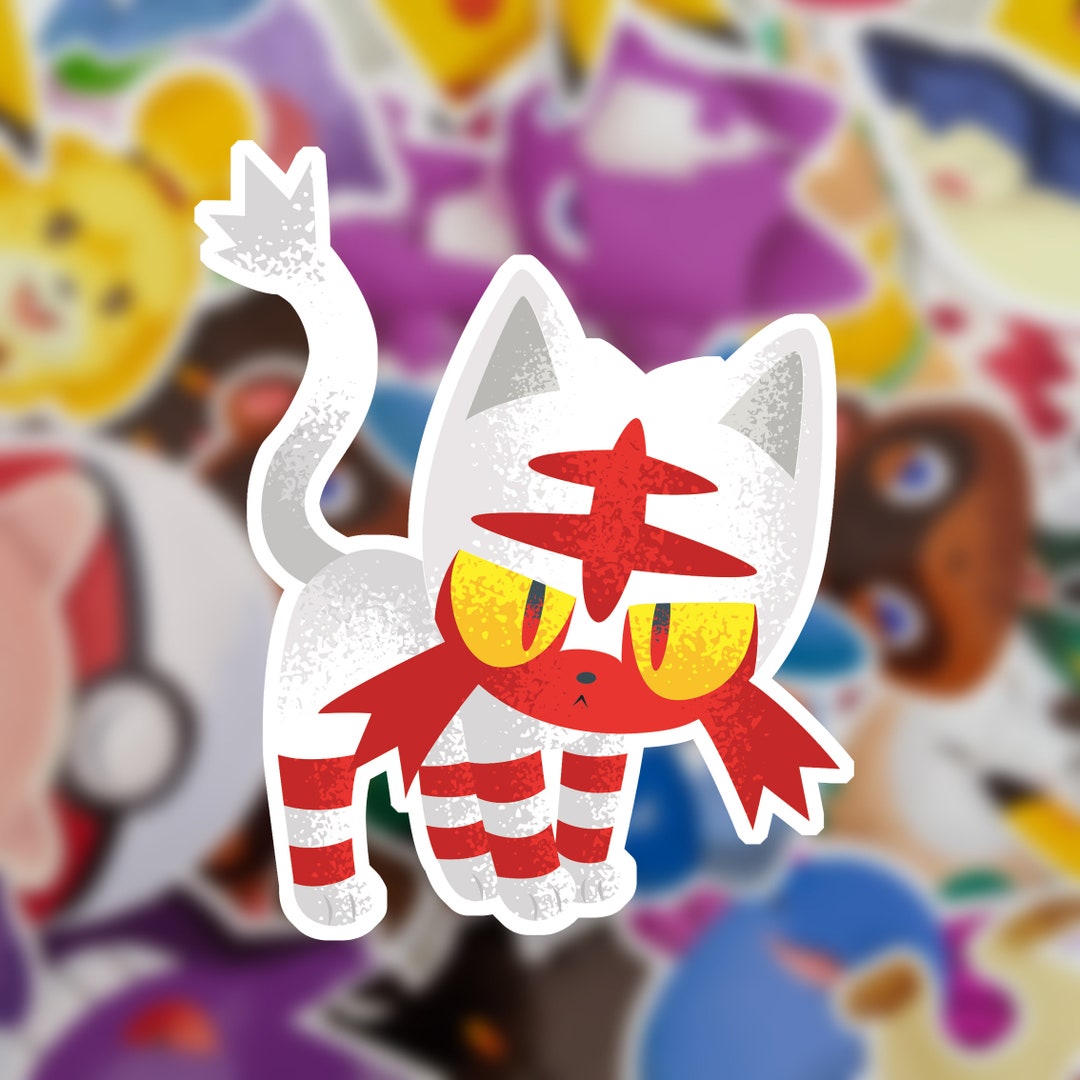 Shiny Litten Vinyl Sticker - Etsy