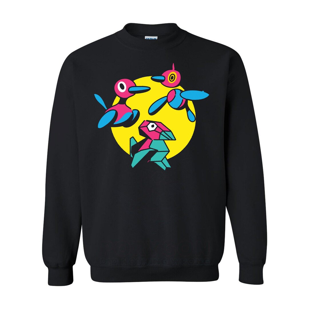 Porygon, Porygon2, Porygon-z Crewneck Sweatshirt - Etsy