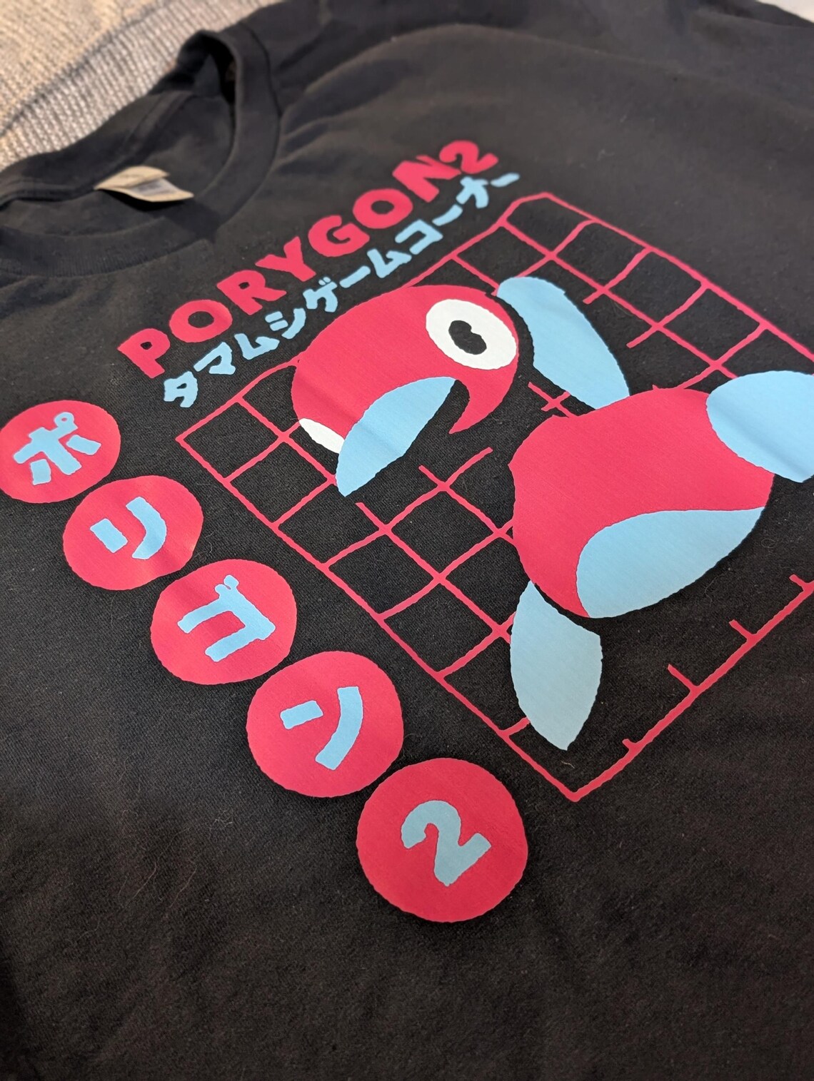Porygon2 Japanese Ad T-shirt - Etsy