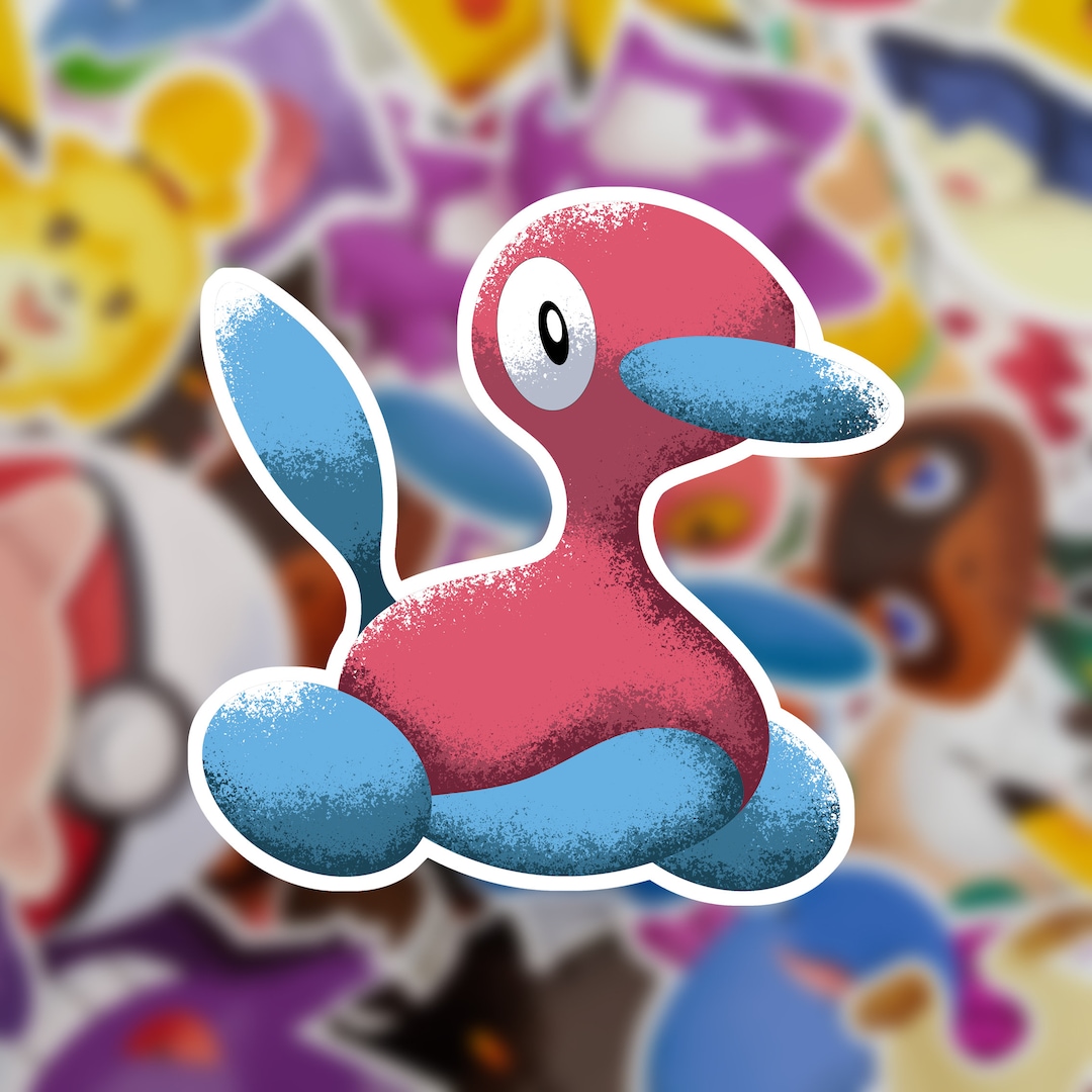 Porygon2 Vinyl Sticker - Etsy