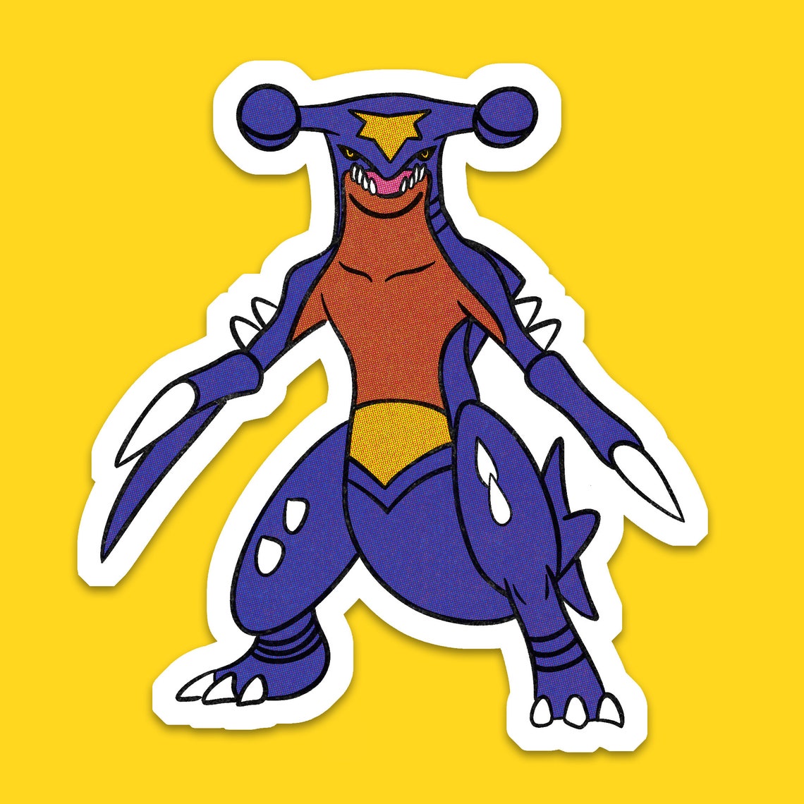 Shiny Garchomp Vinyl Sticker - Etsy