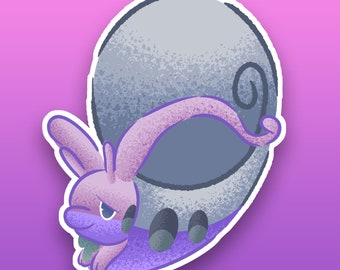 Hisuian Goodra Vinyl Sticker | Etsy