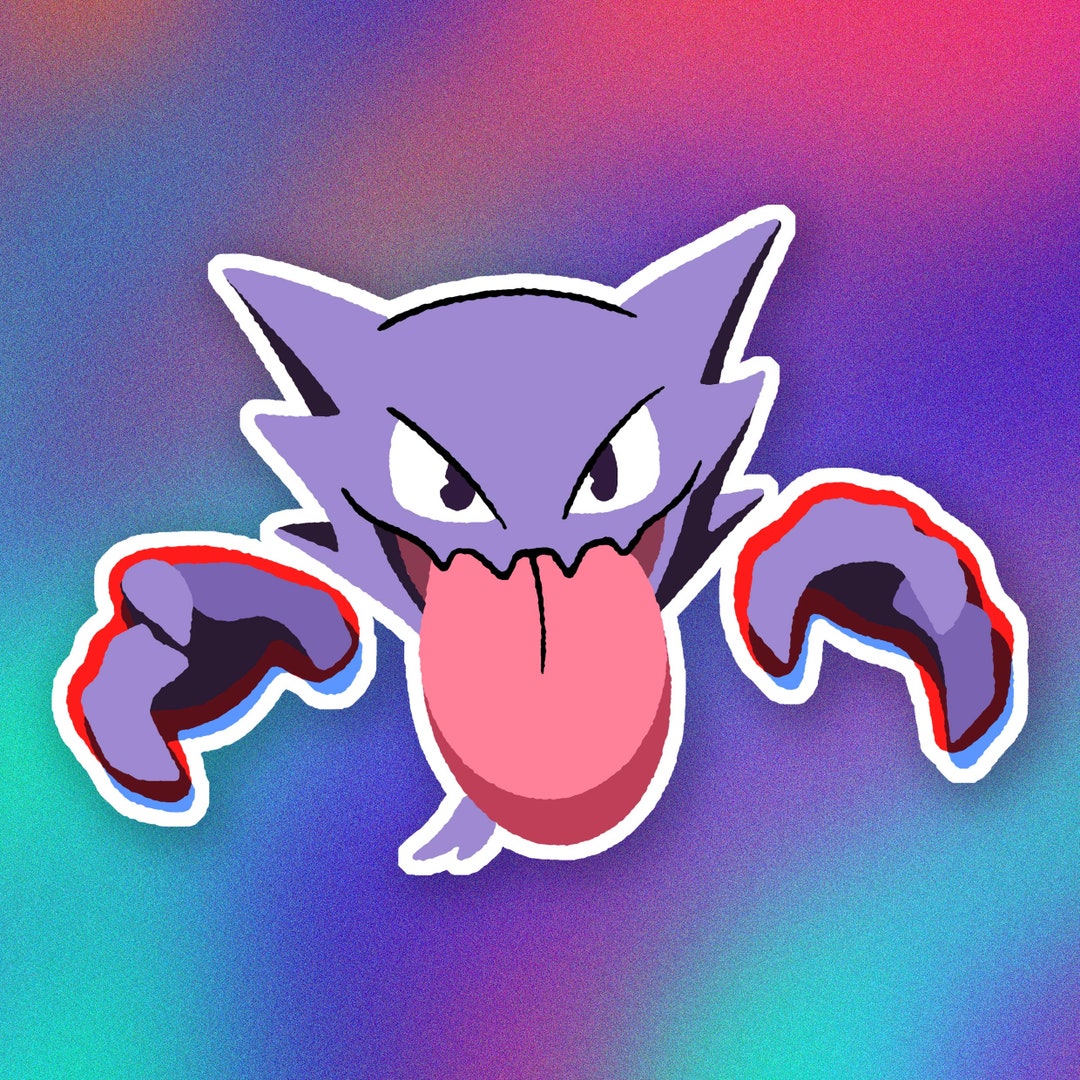 Shiny Haunter Vinyl Sticker - Etsy