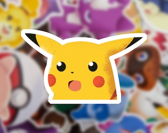 Electric Mouse Evolution Vinyl Sticker - Etsy