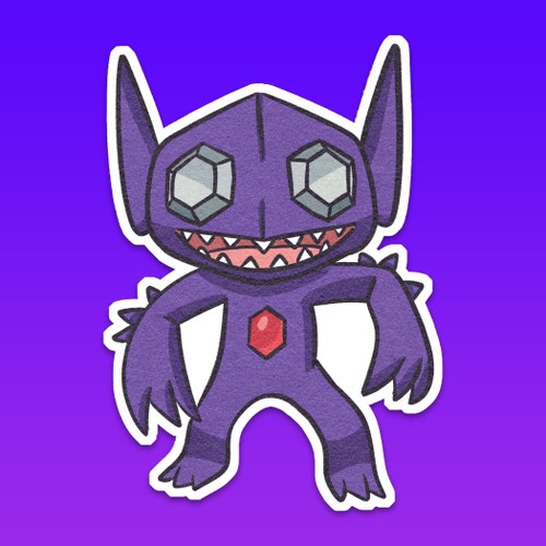 Pokmeon Snom Vinyl Sticker Sheet - Etsy