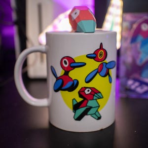 Porygon/shiny Porygon Family Mug - Etsy