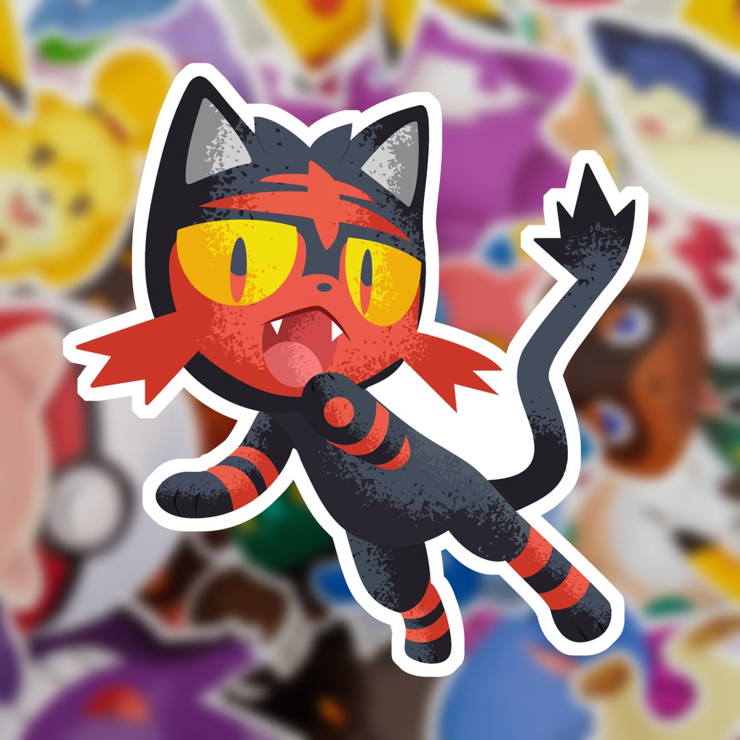 Litten Vinyl Sticker - Etsy