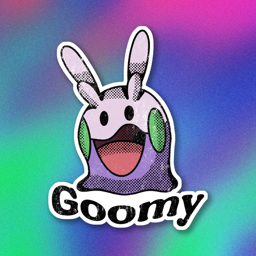 Goomy Vinyl Sticker - Etsy