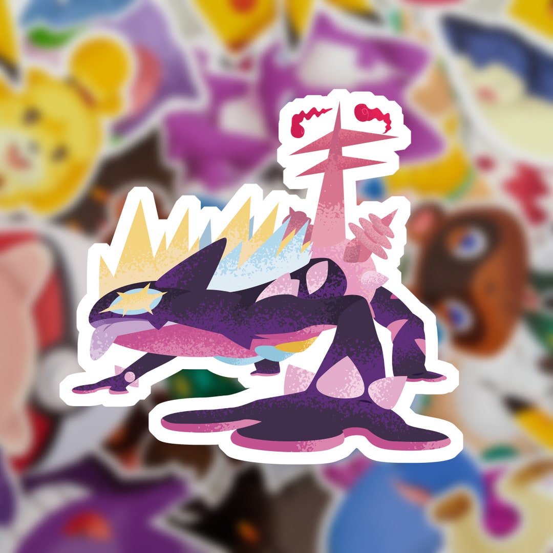 G-max Toxtricity Vinyl Sticker - Etsy