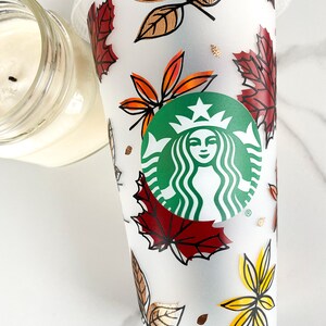 Fall Foliage Tumbler | Autumn Fall Themed Tumbler | Customized Reusable ...