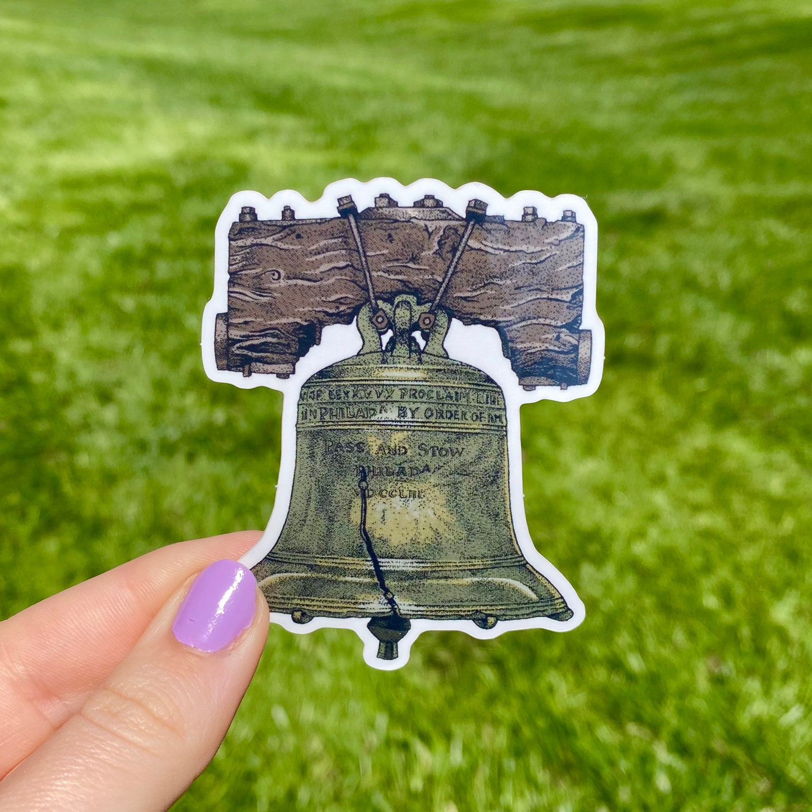 Liberty Bell Sticker | Etsy