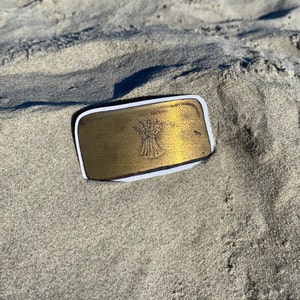 Outer Banks Gold Bar Sticker - Etsy