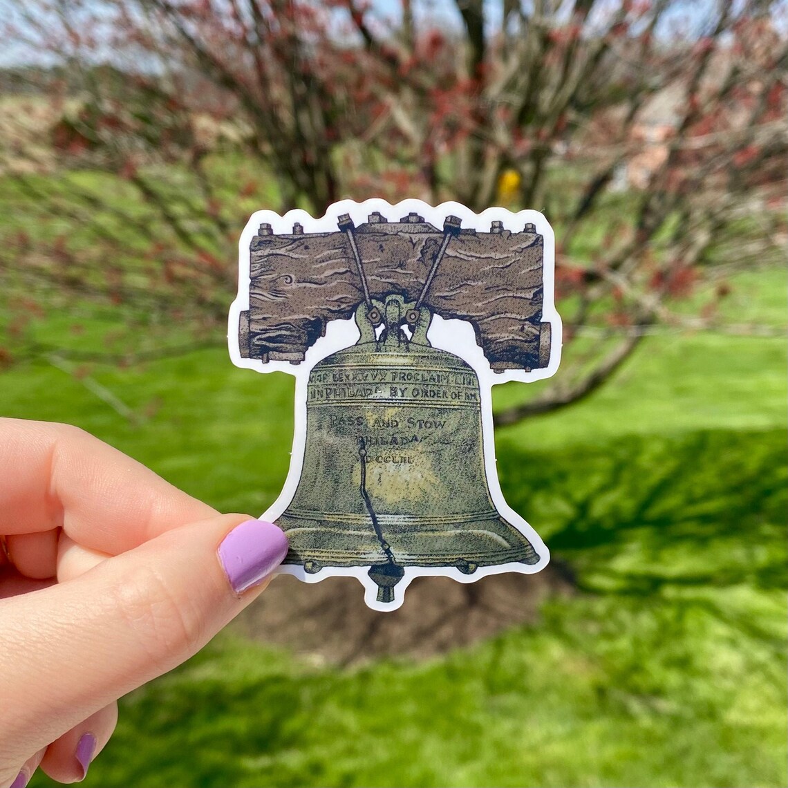 Liberty Bell Sticker | Etsy