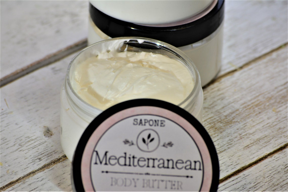 Mediterranean Body Butter Made With 100% Avocado Butter Thick Body Whip ...