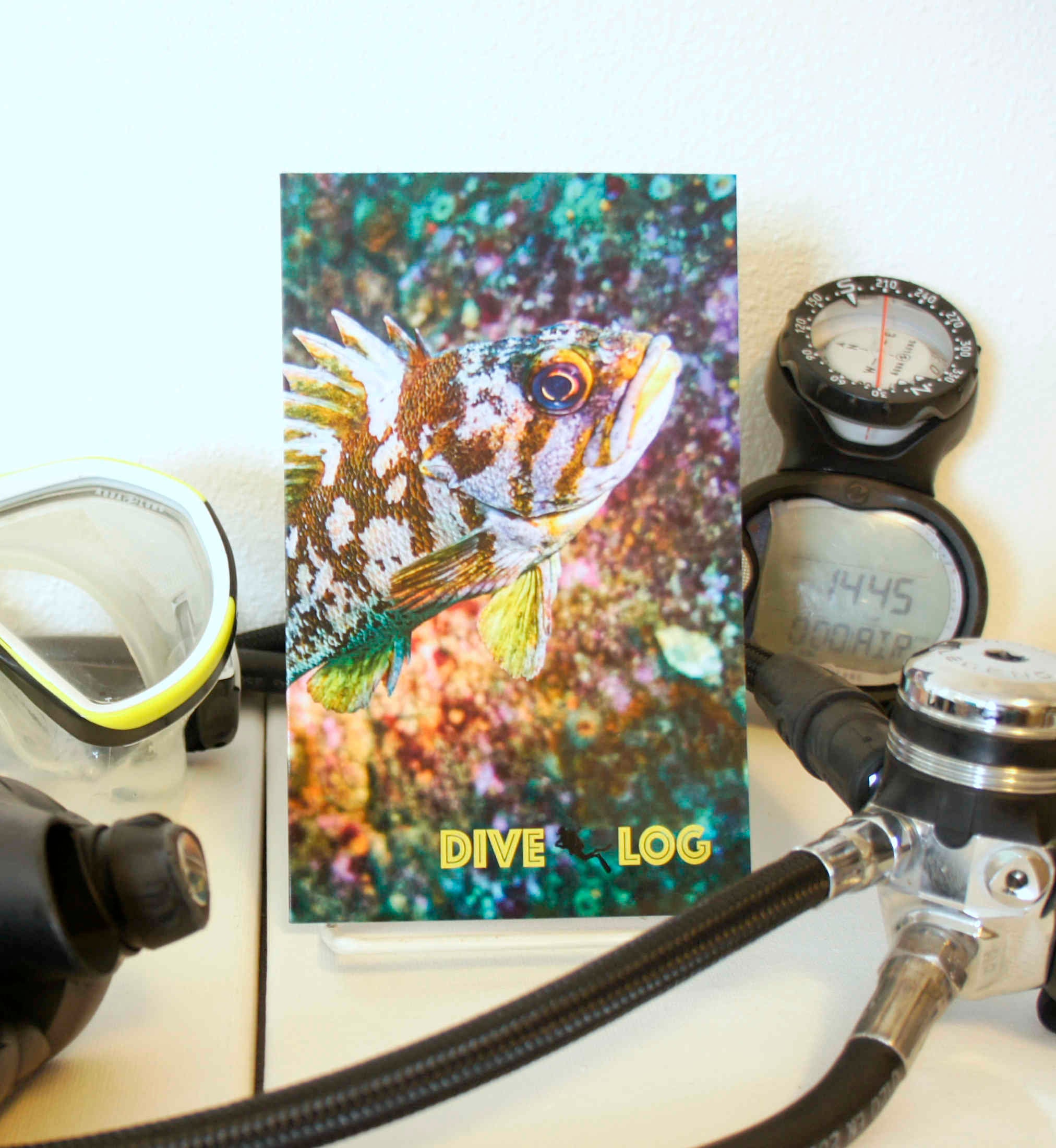 Rockfish Scuba Dive Log Diving Journal Underwater Photo - Etsy