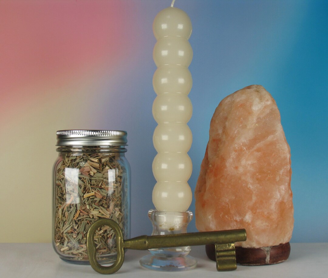 7-knob (footed) Hand-poured Figural Candle - Ritual Candles in 10 ...
