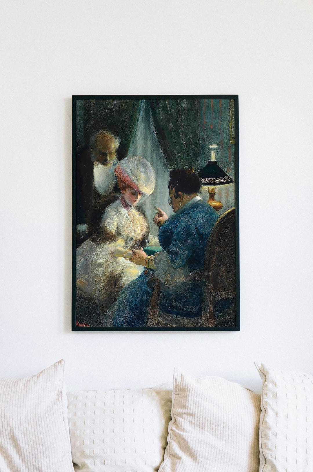 A Visit to the Fortune Teller by Albert Guillaume 13" X 19" Giclee Art ...
