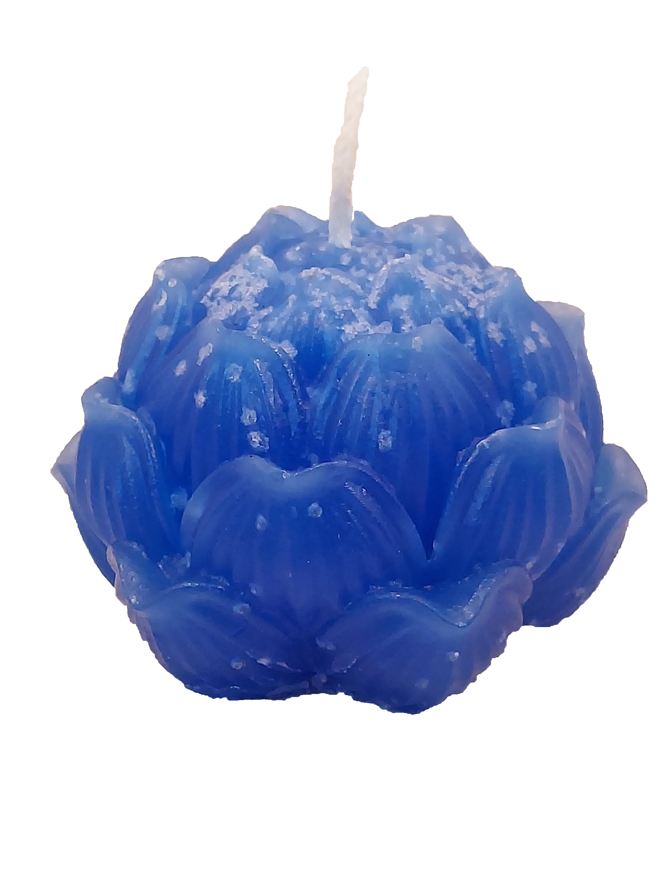 Lotus Hand-poured Figural Candle: Sacred Bloom, Renewal, Enlightenment ...