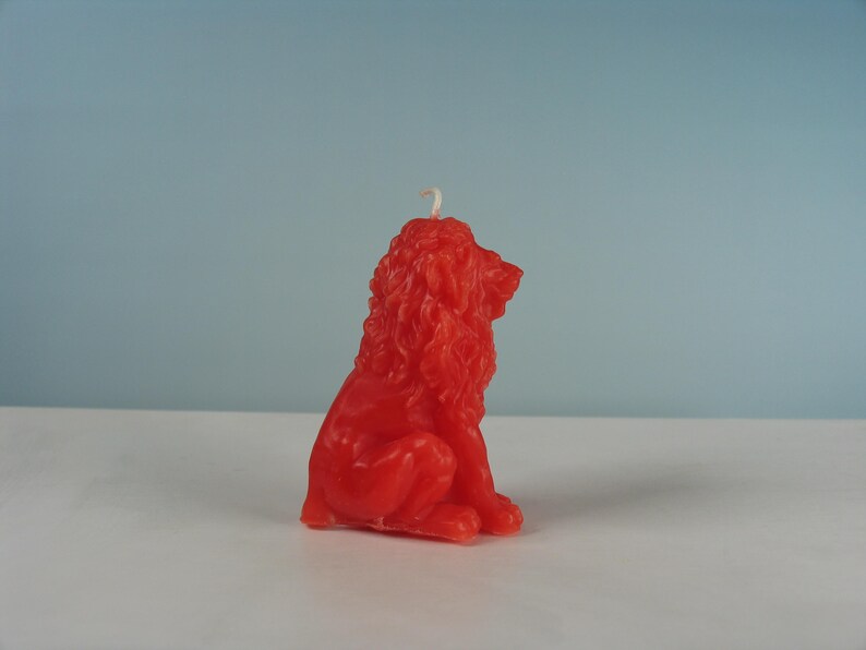 Lion Hand-poured Figural Candle: Majestic Guardian, Strength, Courage ...