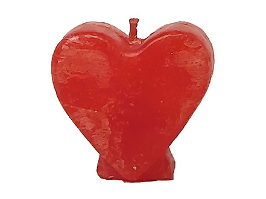 Heart Hand-poured Figural Candle: Sacred Love, Love, Healing, and ...