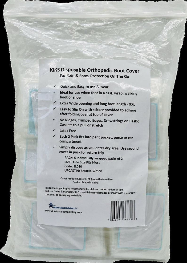 Cast Medical Boot Orthopedic Shoe Cover Disposable - Etsy