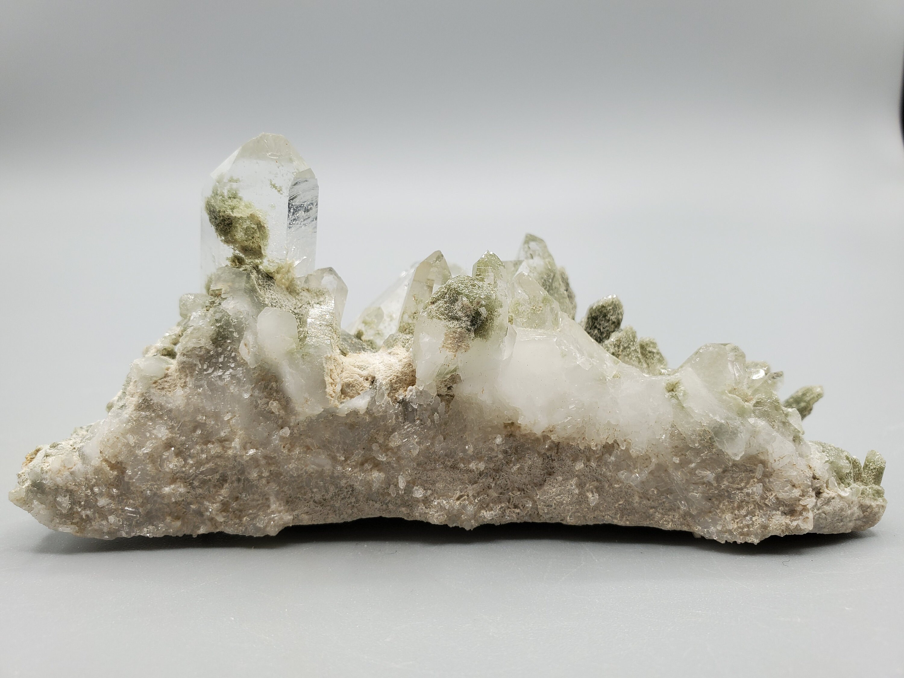 Green Chlorite Quartz Crystal from Pakistan | Etsy