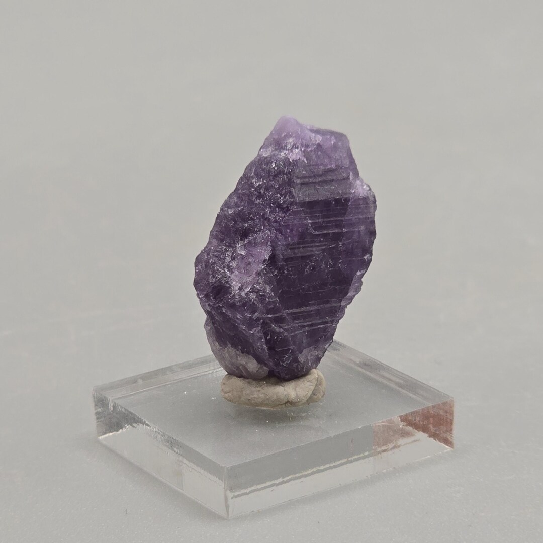 Purple Scapolite Crystal From Pakistan – Natural Striated Termination ...