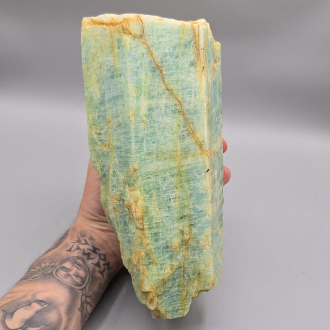 Aquamarine Beryl – Massive Hexagonal Pegmatitic Crystal From Nasarawa ...