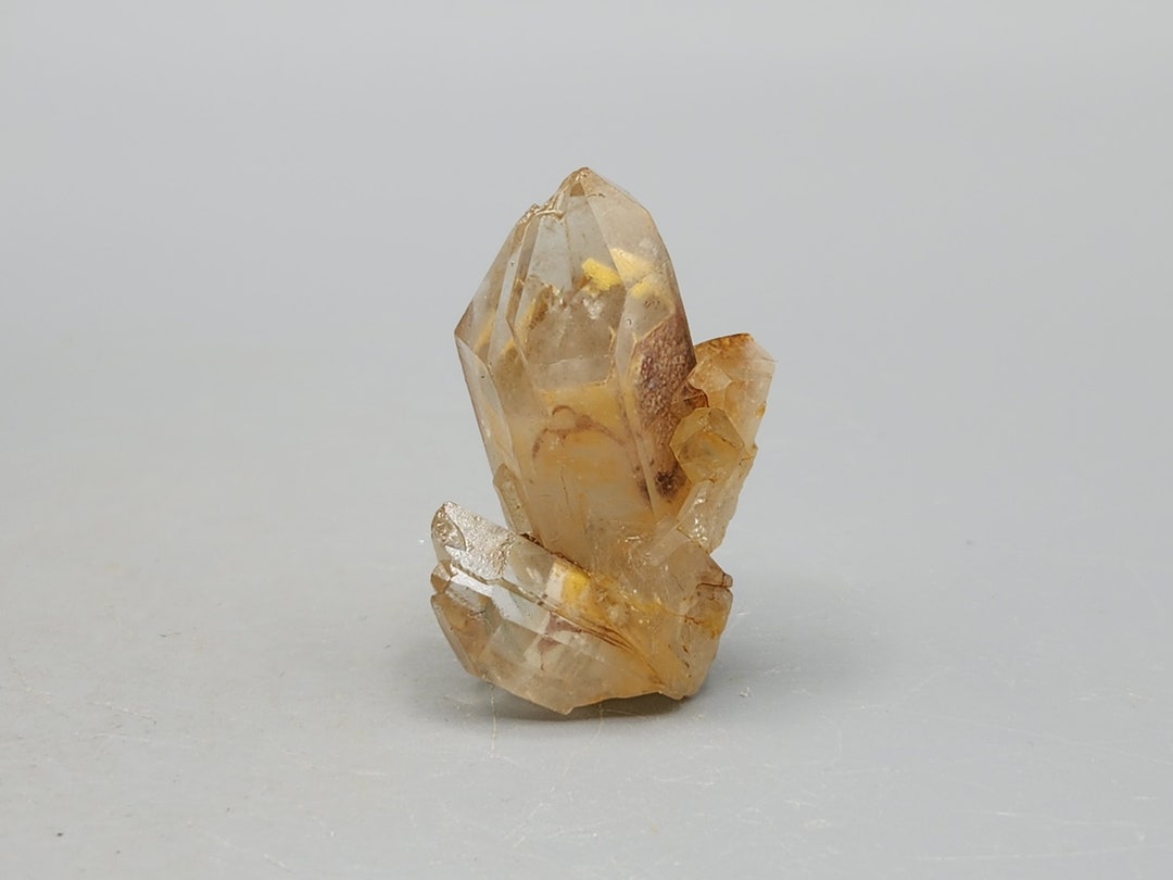 Yellow Iron Oxide Banded Quartz With Phantom From Bauchi, Nigeria - Etsy
