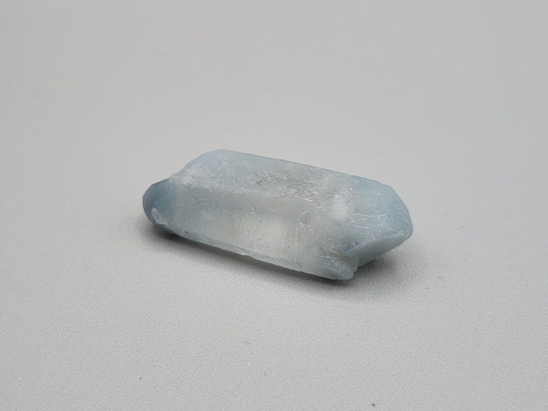 Rare DT Blue Riebekite Amphibole Quartz, Blue Angel Hair Phantom Quartz ...