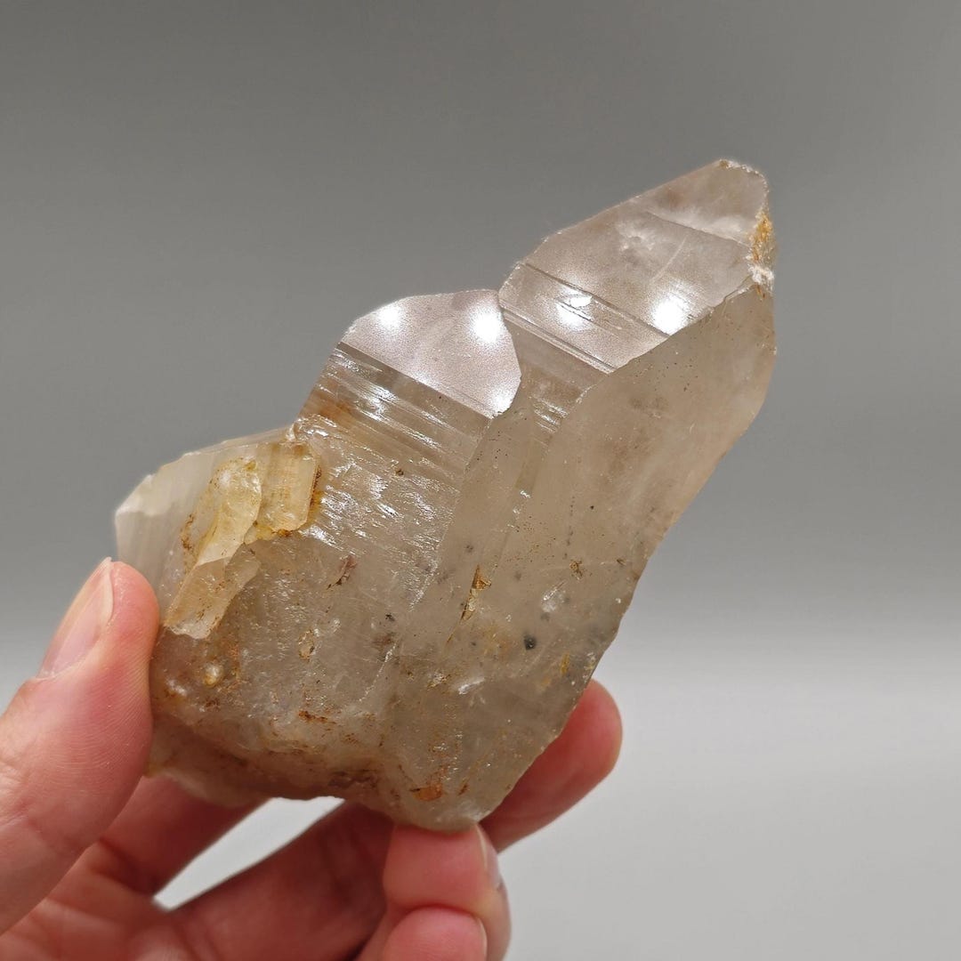 Smoky Phantom Quartz Cluster With Side Crystal Formation – Jos Plateau ...